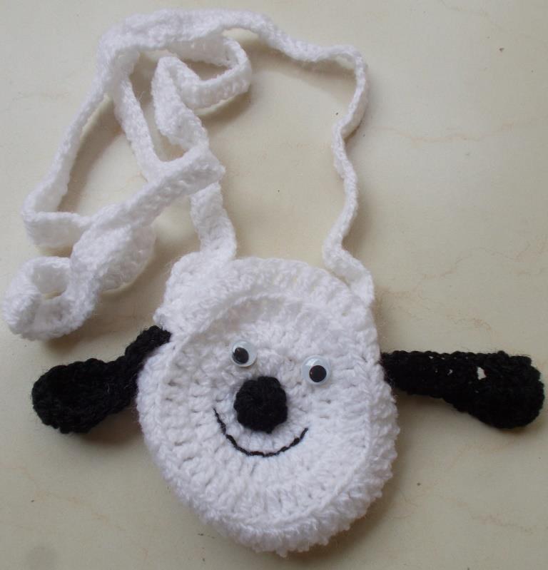 Sweet Nothings Crochet: ALL FOR MAYA, OUR “DINGO” - A COAT & A CLEAN-UP BAG