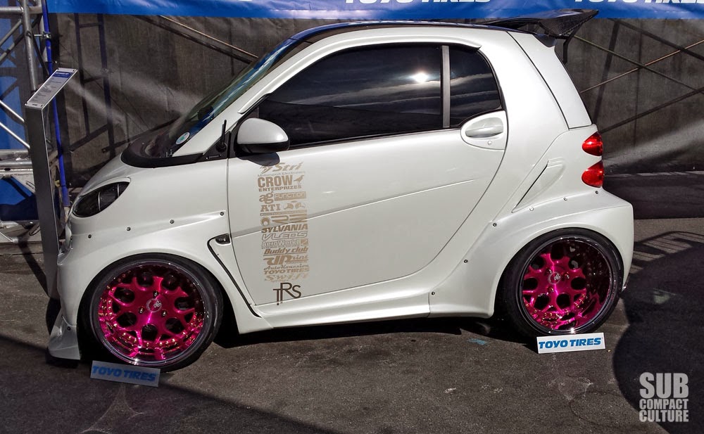 Stanced Smart Car