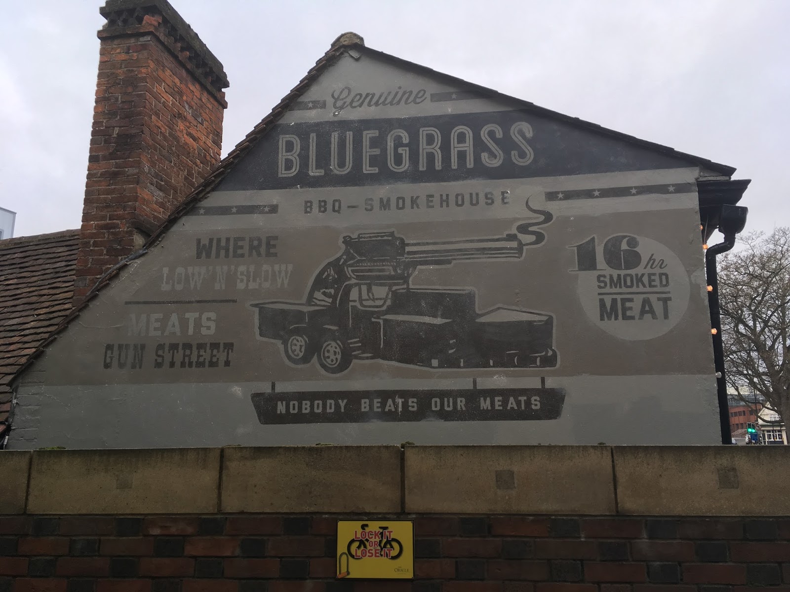 Spud's Daily Photo: Gun Street Mural