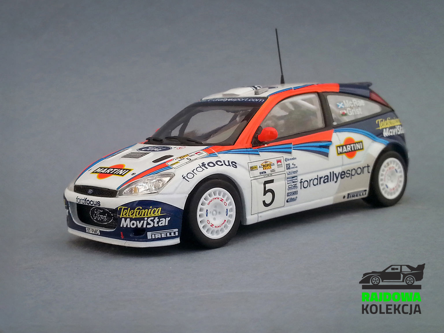 Mistrz Akropolu • Minichamps Ford Focus RS WRC, Acropolis 2002, Colin ...