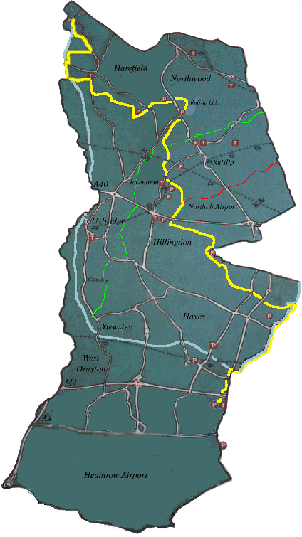 Danmarkskort Byer Billede