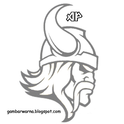 Mewarnai Logo Viking Persib | Belajar Mewarnai Gambar