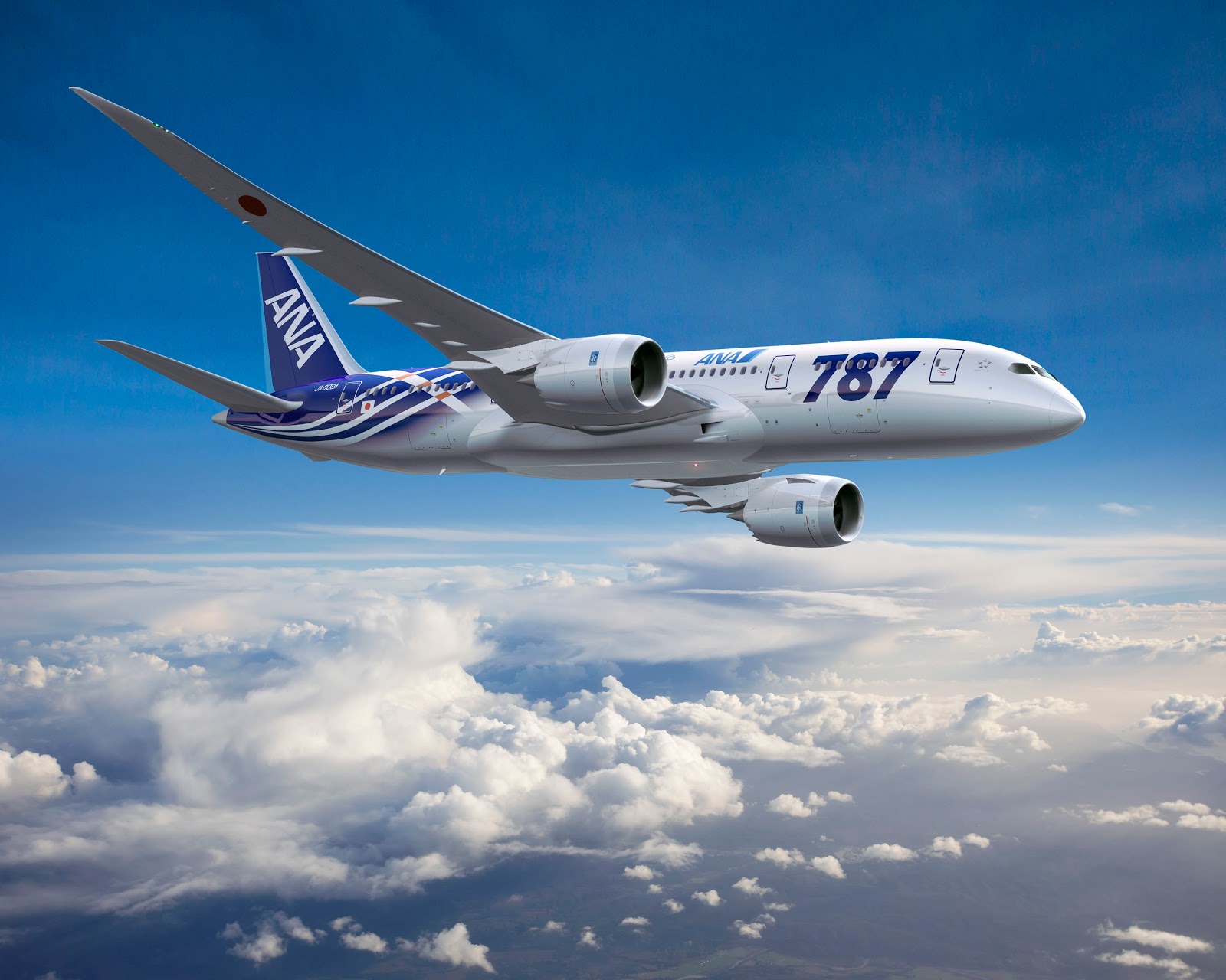 Flyingphotos Magazine News: 787 launch customer ANA unveils special livery