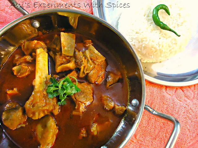 Ani's Experiments With Spices: Mutton Rogan Josh ~ A Kashmiri Delicacy