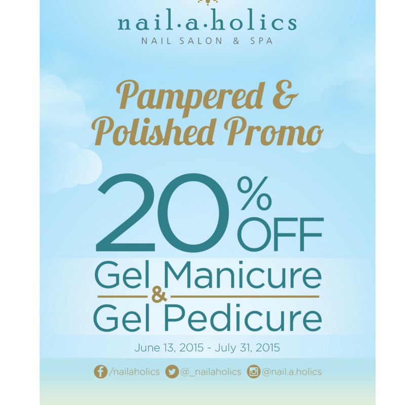 Nailaholics Gel Manicure at 20% Off! [Sale Alert] [Personal Musings ...