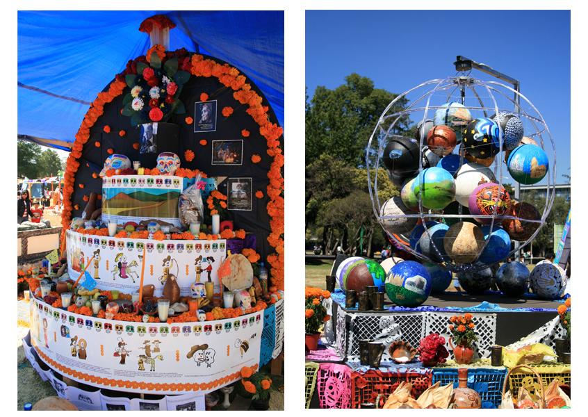 Angela Castro - fine art photography: Día de los Muertos Part 2: UNAM