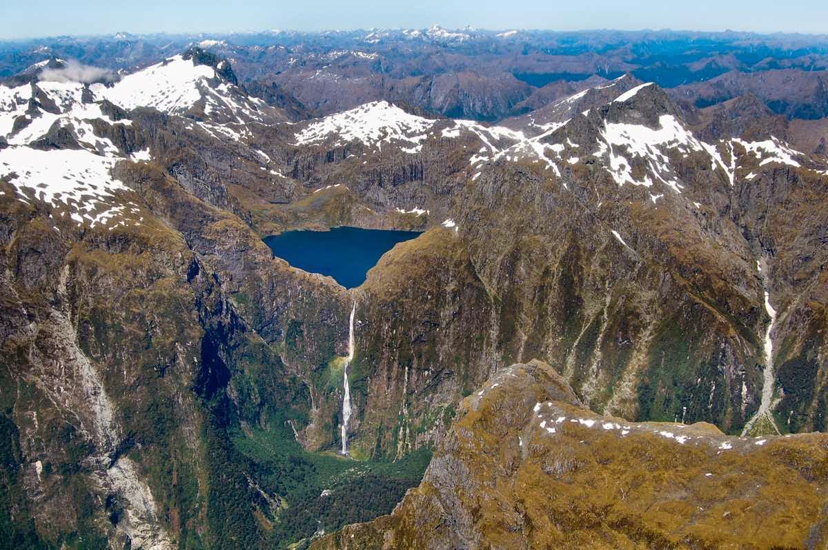 Best place to travel: Sutherland falls in New Zealand
