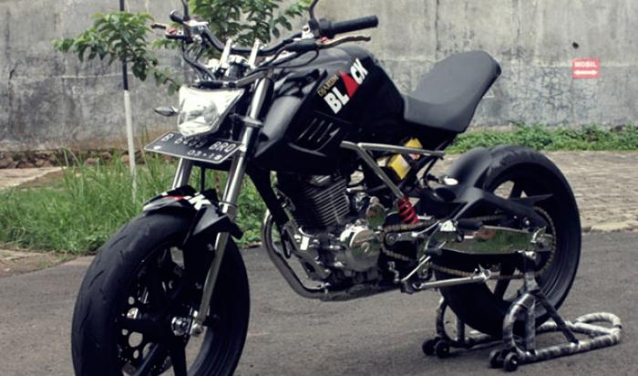 Foto Modifikasi Motor Honda Tiger Terbaru 2015 Garang