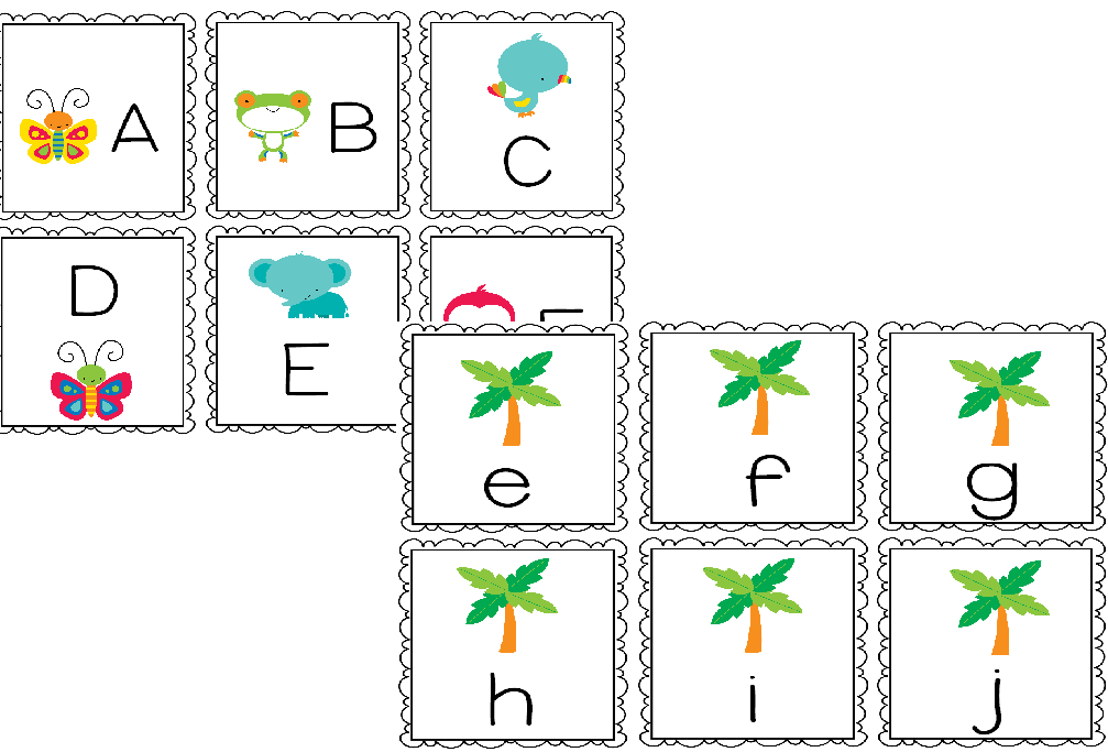 Teaching is Colorful: Letter Match Freebie!