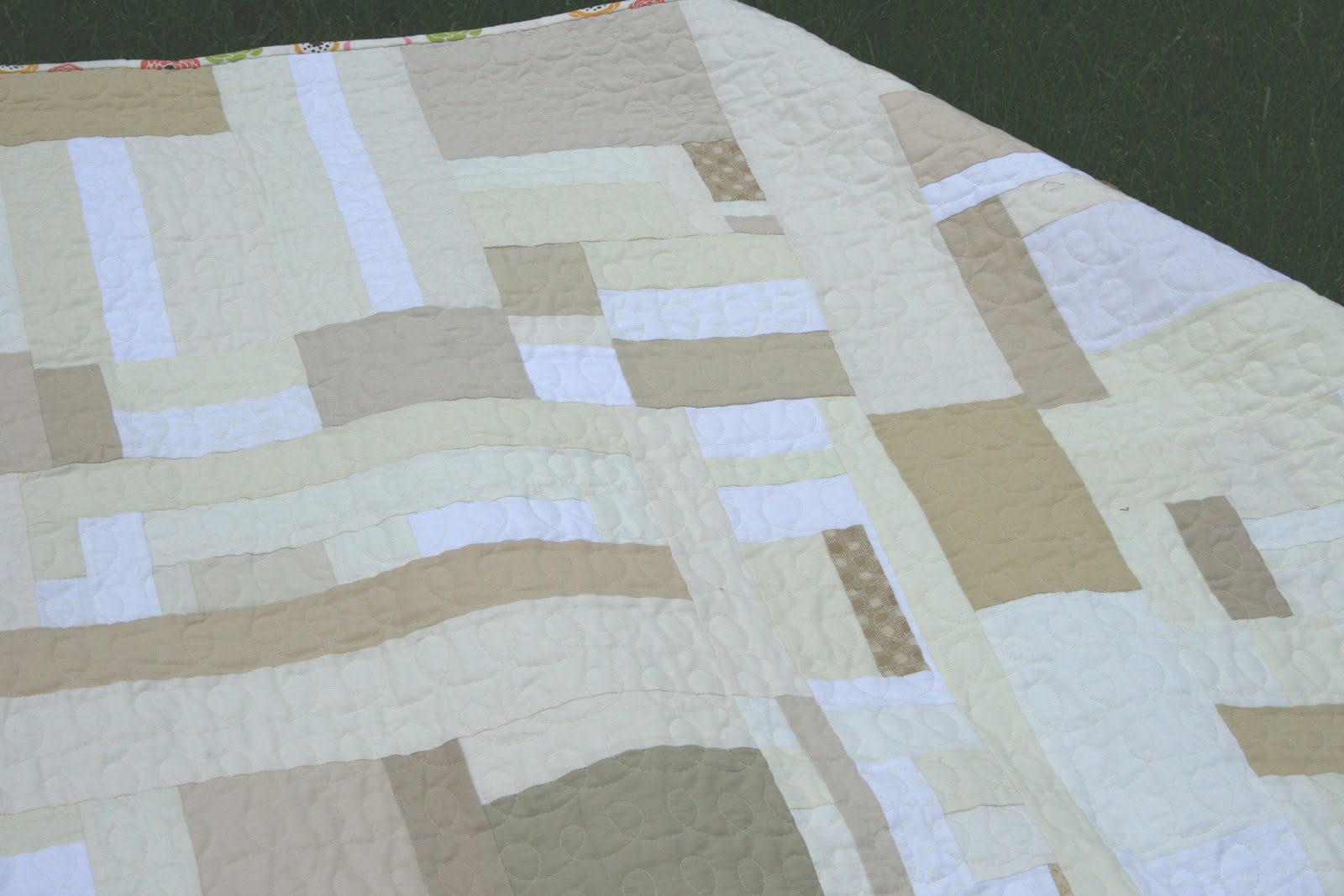 crazy mom quilts: my finished oatmeal quilt!