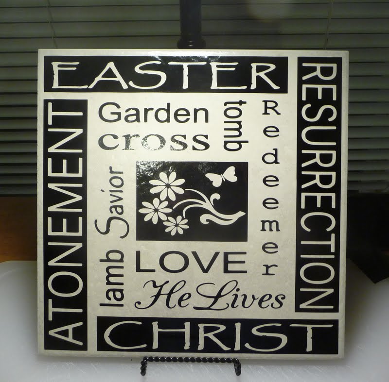Today's Fabulous Finds: Featuring: Easter Subway Art on Tile and Table ...