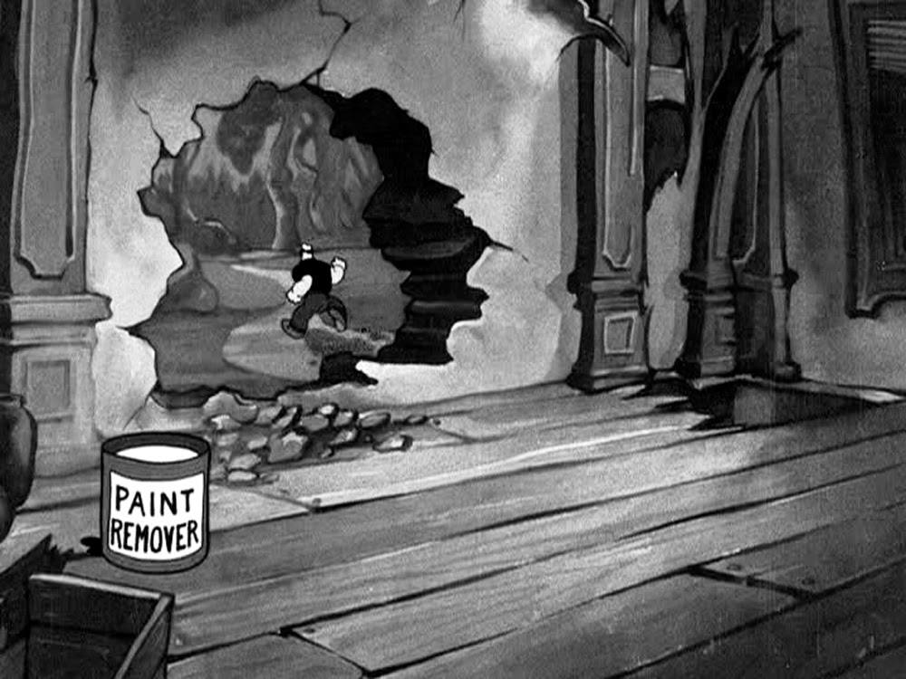 13: POPEYE THE SAILOR In "Ghosks Is The Bunk" / Fleischer Studios - 1939