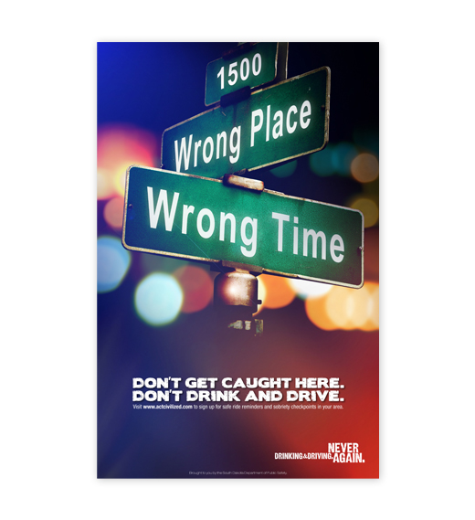 Peterman's Creations: Highway Safety - Anti Drunk Driving Poster