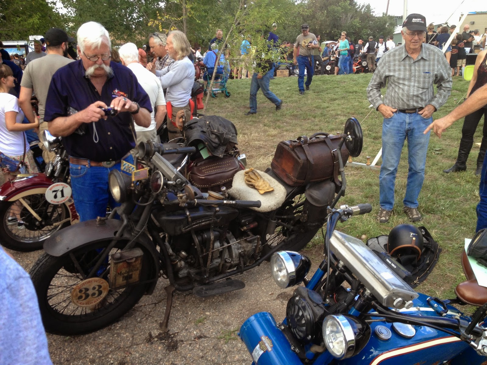 2 With Wanderlust: Brewery, Historic Downtown & Vintage Motorcycles