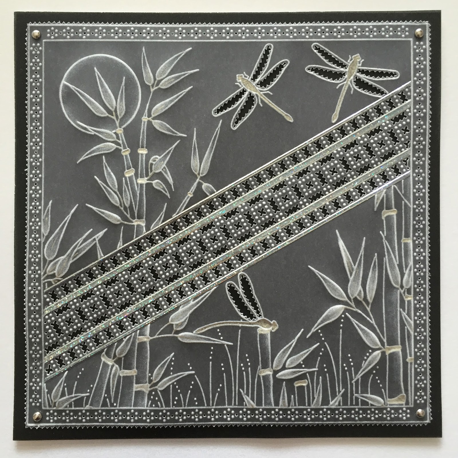 Tina Cox: Bamboo and Perforated Border Plates