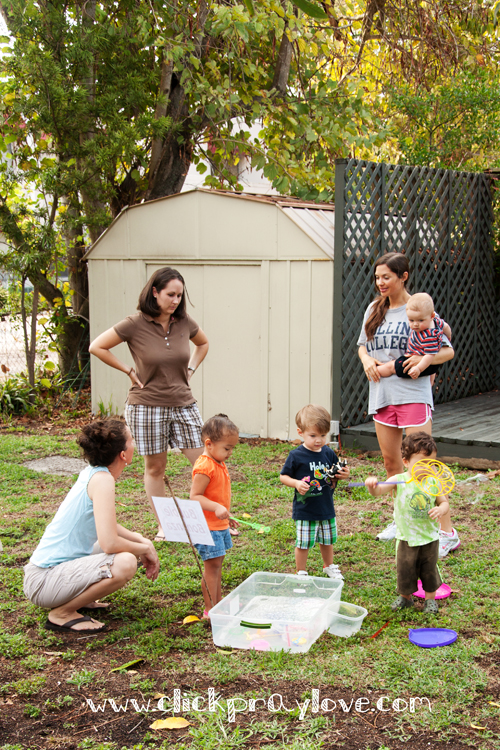 Click. Pray. Love: Outdoor Messy Play Date