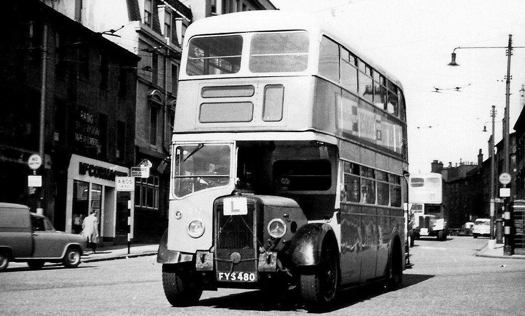 Tour Scotland: Old Photograph Driver In Training Double Decker ...