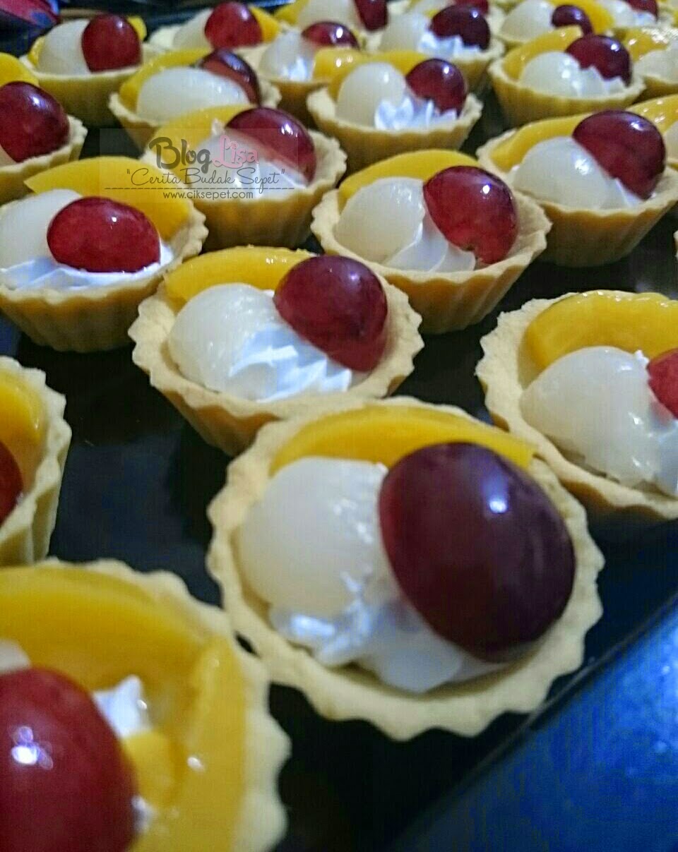 Tart Fruit / Tart Buah Homemade | Cerita Budak Sepet