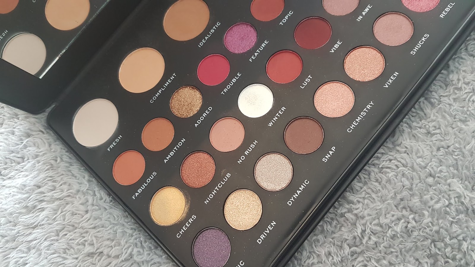 Revolution Shook Eyeshadow Palette Review & Swatches