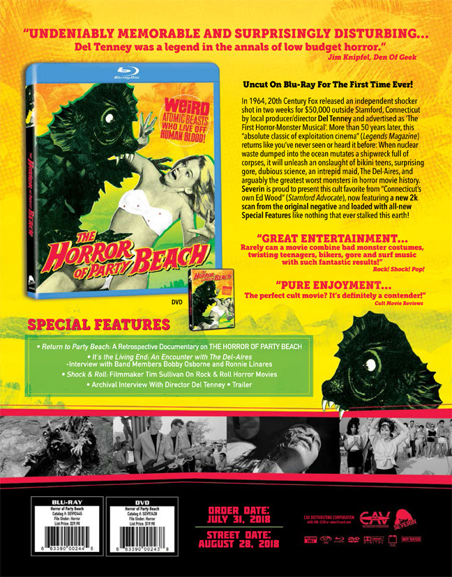MCBASTARD'S MAUSOLEUM: Severin Films Presents Del Tenney's THE HORROR ...