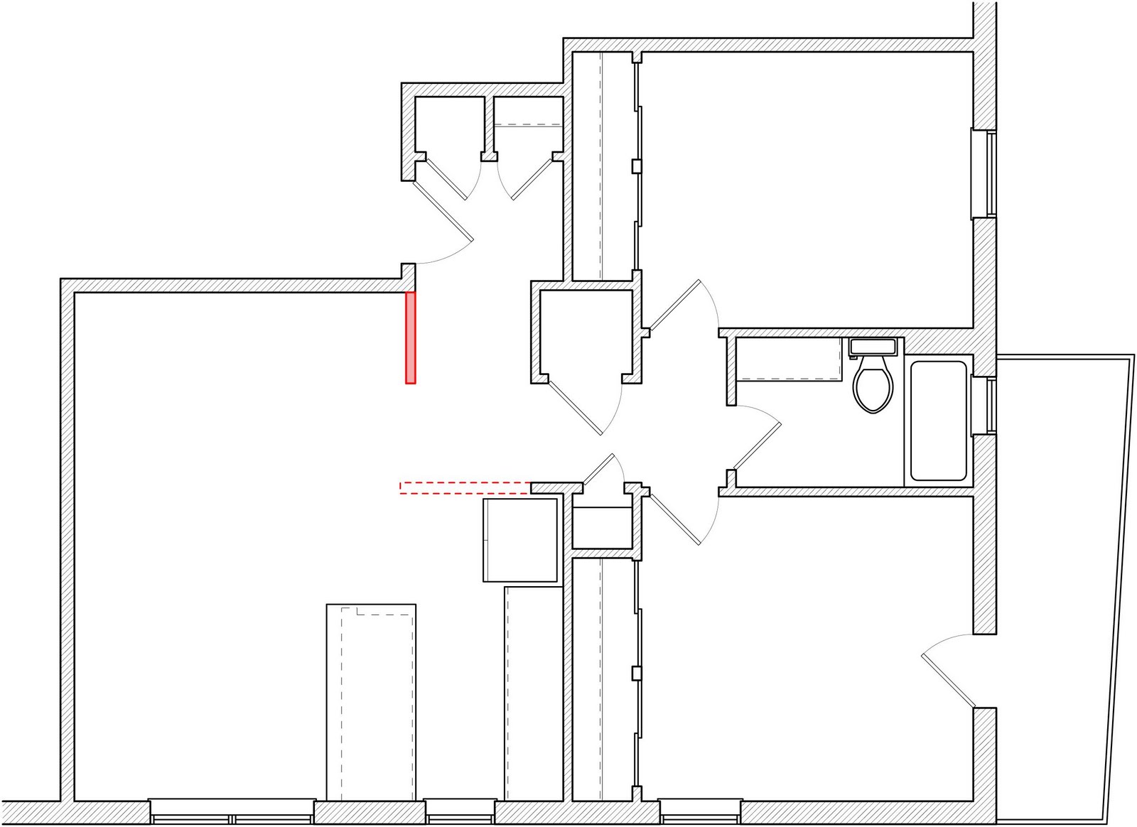 open studio: Floor Plan