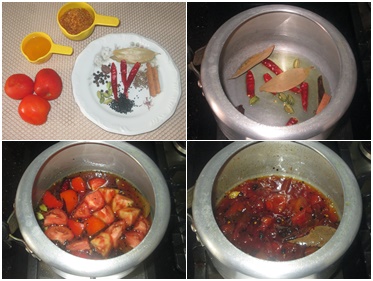 Sindhi Food Mazaa: TAMATE JI MITHI KHATAIRN / SWEET TOMATO PICKLE