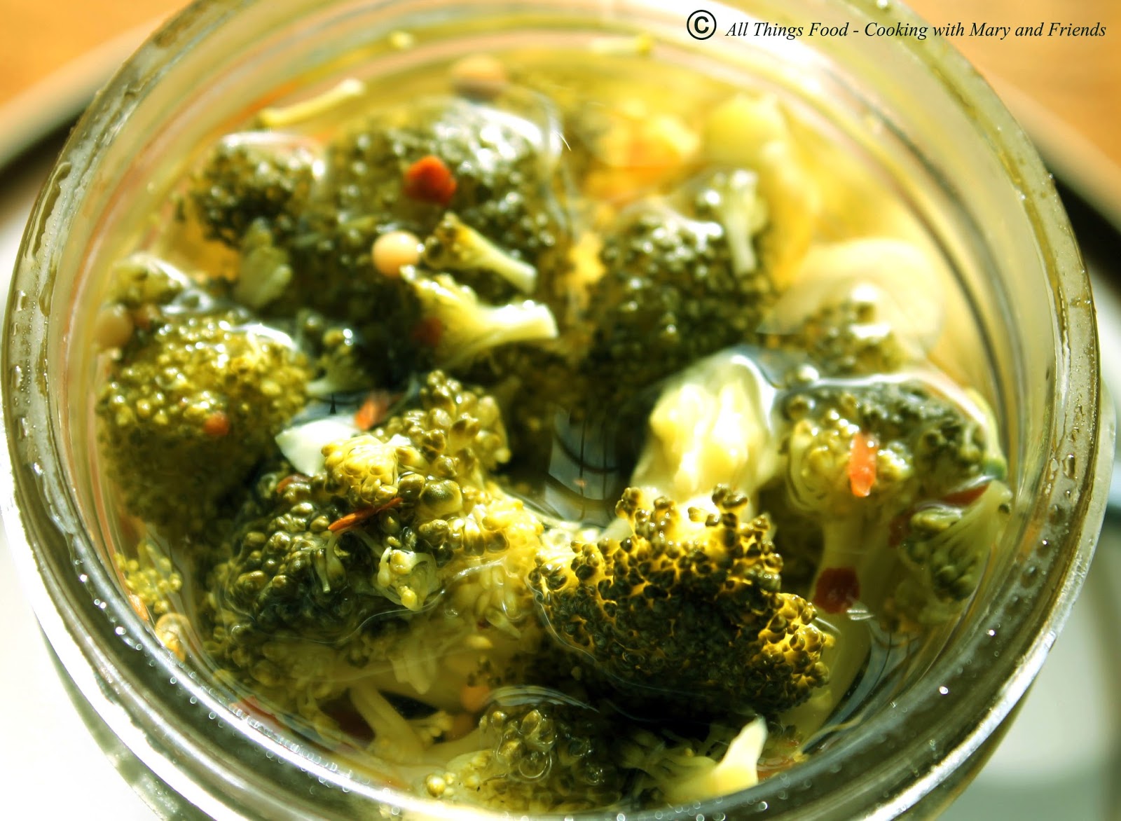 Cooking With Mary and Friends: Quick Pickled Broccoli