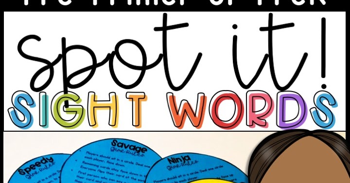 Sunny Days and Lunch Trays: Pre-Primer Sight Word Game