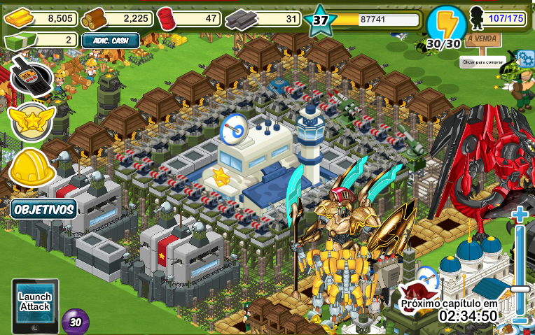 Social Wars: Tudo sobre o jogo: Proteja seu Centro de comando