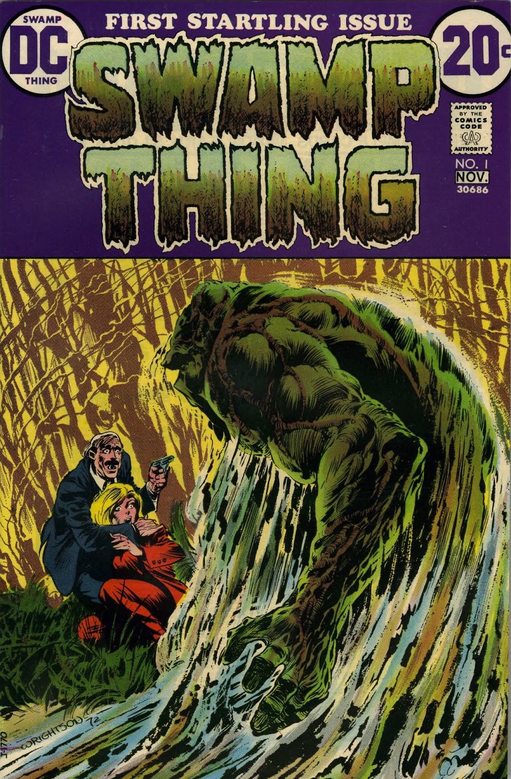 Cap'n's Comics: First Swamp Thing by Berni Wrightson