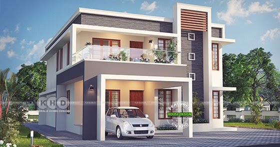 Excellent contemporary Kerala home design 2631 sq-ft - Kerala Home ...
