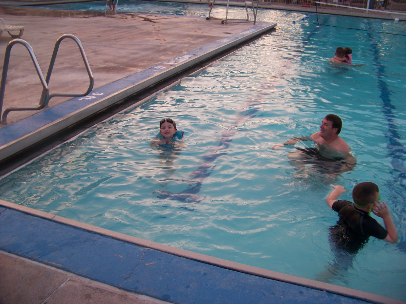 Gifford Family: Fun at the City Pool!