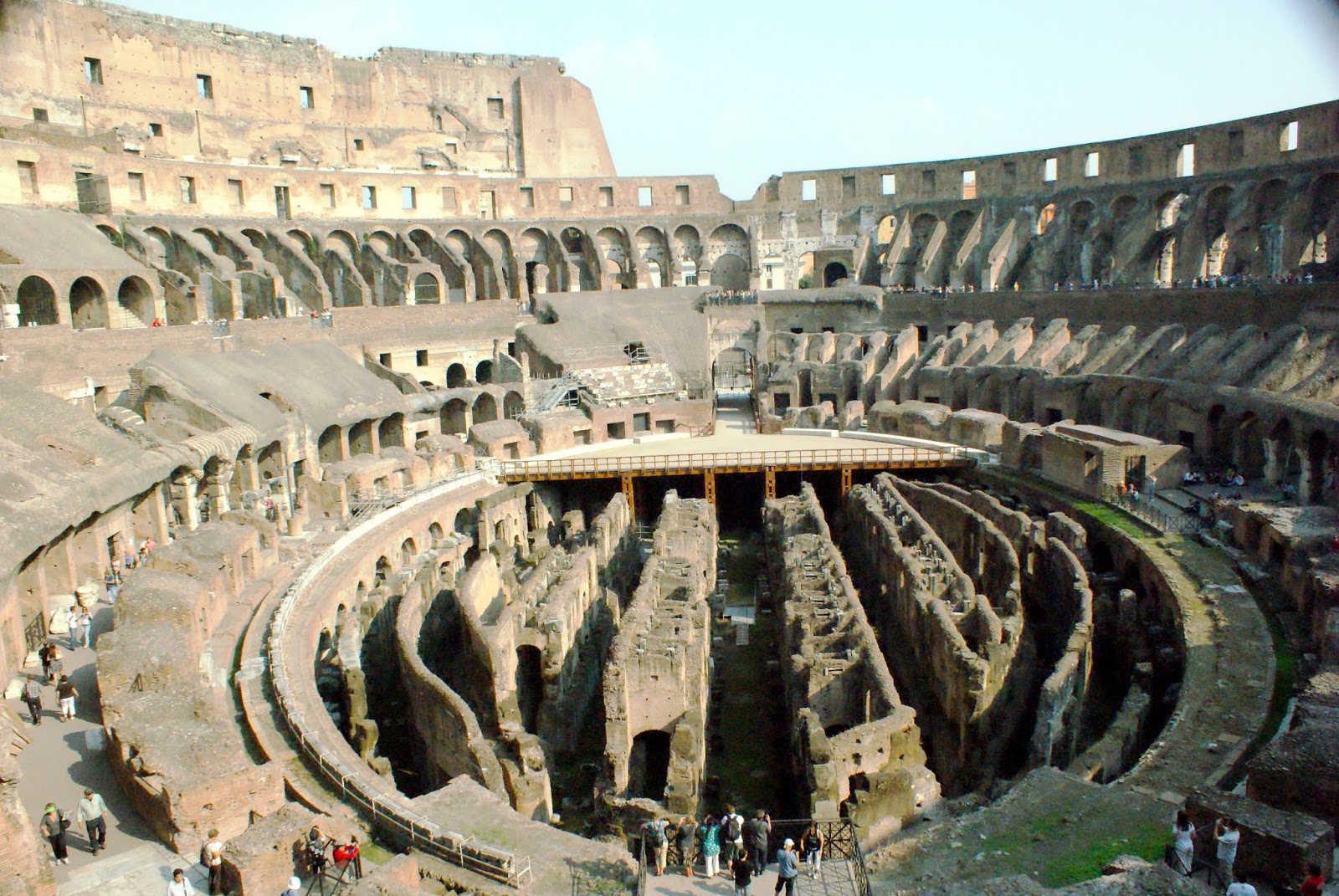 Coliseo de Roma - Italia - Vistas de interior | Fotografía Demetrio ...