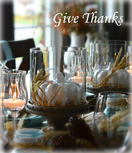 Dining Delight: Giving Thanks Tablescape