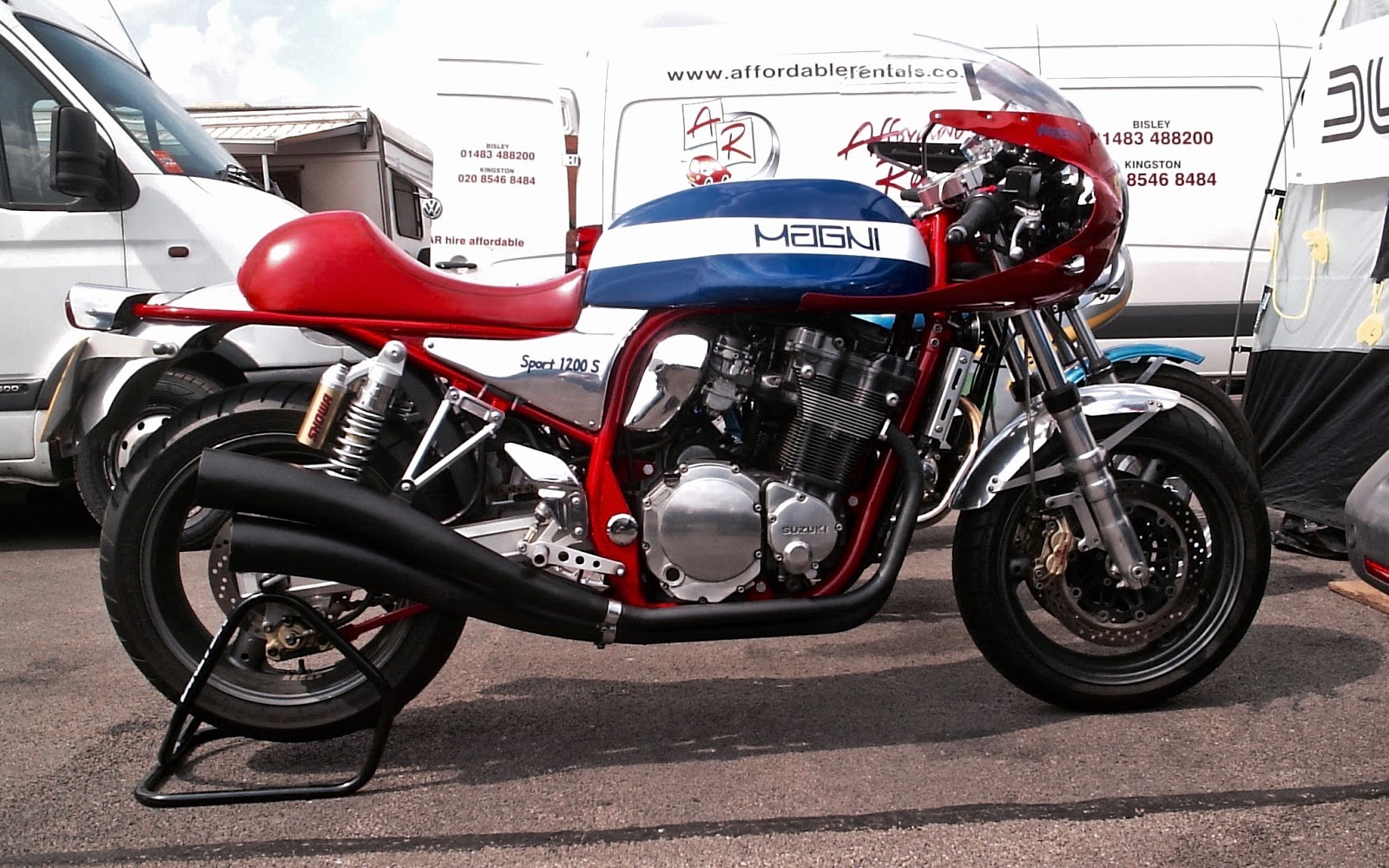 Magni 1200 S: l'Inazuma che voleva essere MV - Inazuma café racer