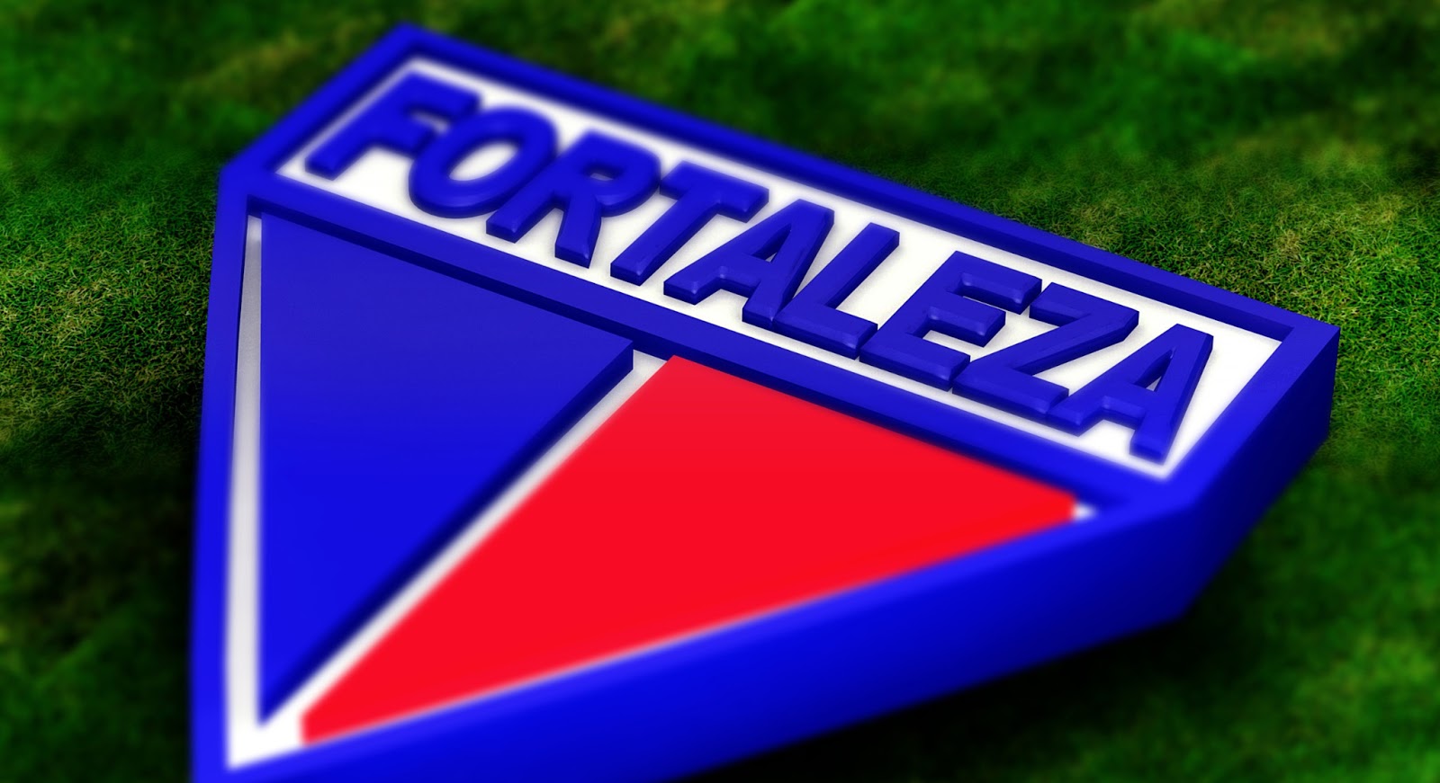 Dáblio 2: Logo do Fortaleza Esporte Clube em 3D