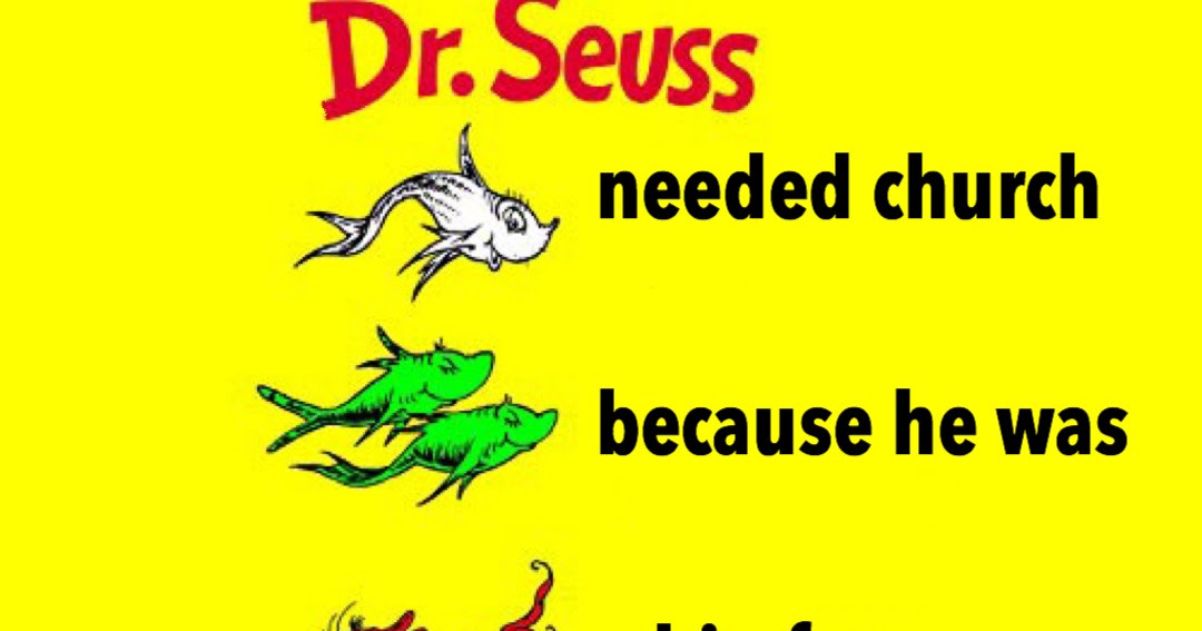 Thank You for Ranting: One Fish Two Fish Red Fish Nope Fish