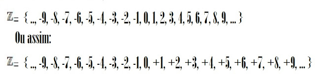 MaThEmAnIaCoS: CONJUNTO DOS NÚMEROS INTEIROS