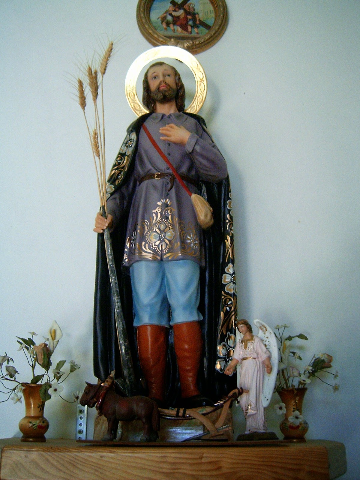 Asociación "EL PORTIGAO" de: San Isidro y la Cruz de Mayo en Fuentestrún