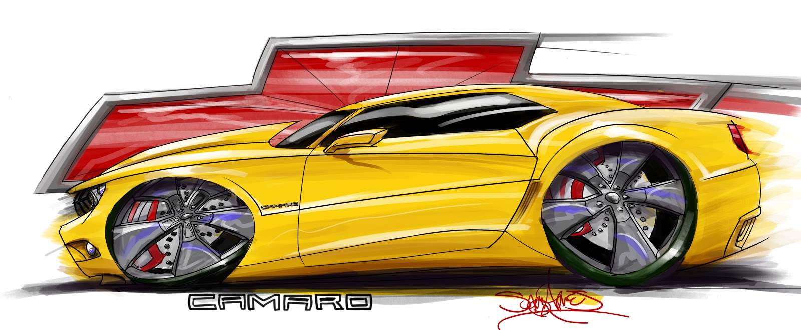 SAM AMES: Digital Painterly Style