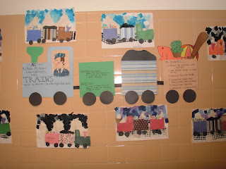 Little Hands Create Big Art: The Little Engine That Could