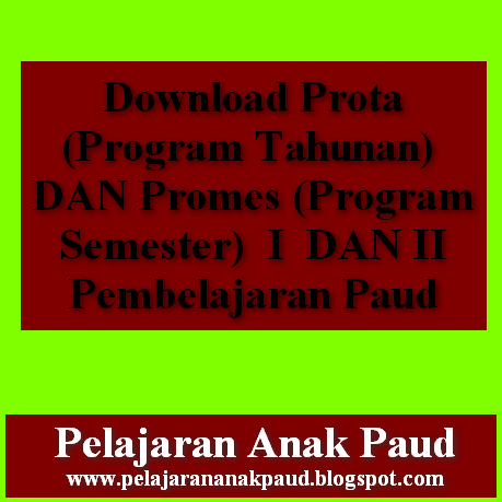 Download Prota (Program Tahunan) DAN Promes (Program Semester) I DAN II ...