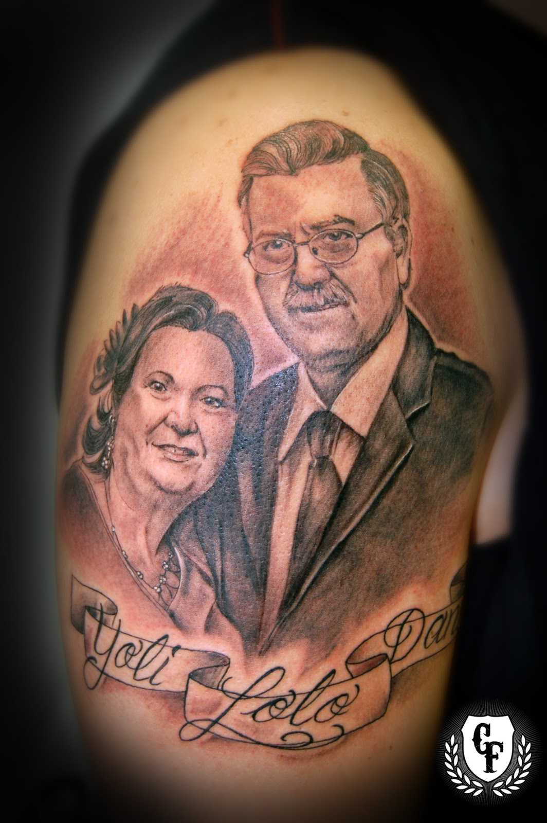 CosaFina tattoo Carlos Art Studio: tatuaje retrato