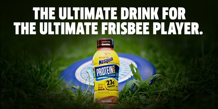 Sludge Output: Nesquik Ad Targets Ultimate Frisbee Players