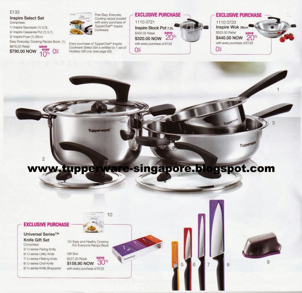 Buy Tupperware in Singapore: Tupperware Brands - Tupperchef Inspire