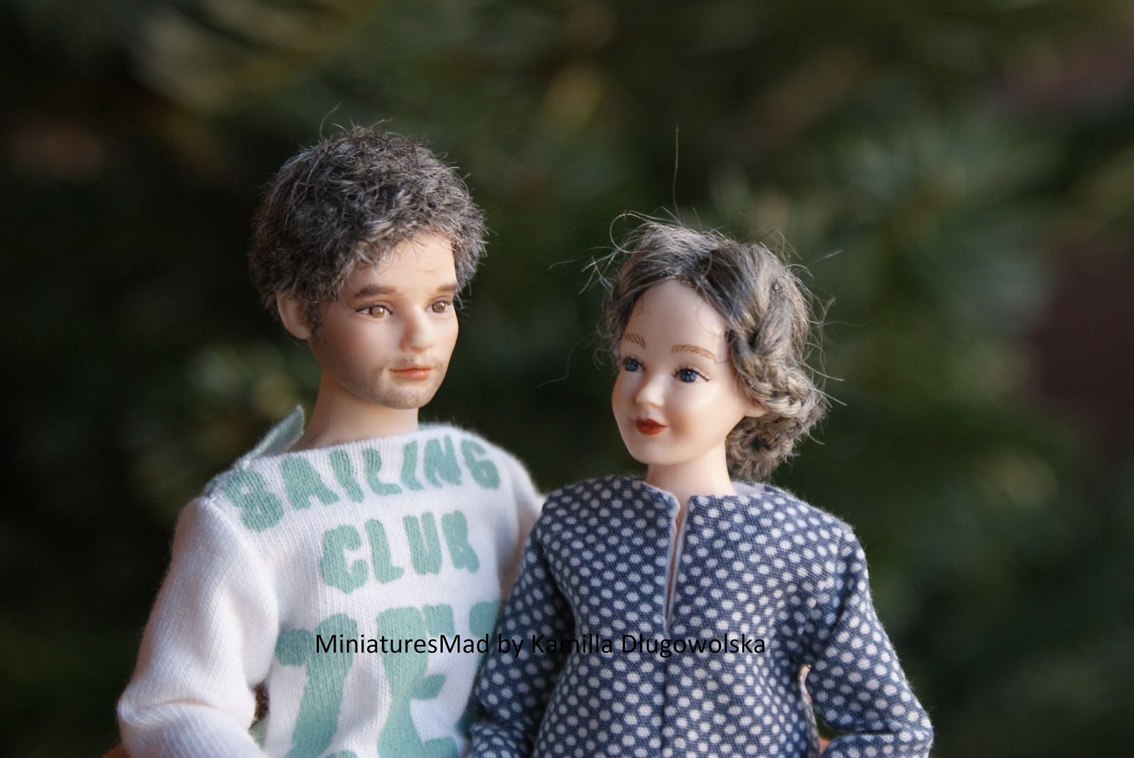 OOAK -Moja pasja: Igor- Heidi Otta repainted doll.... :)