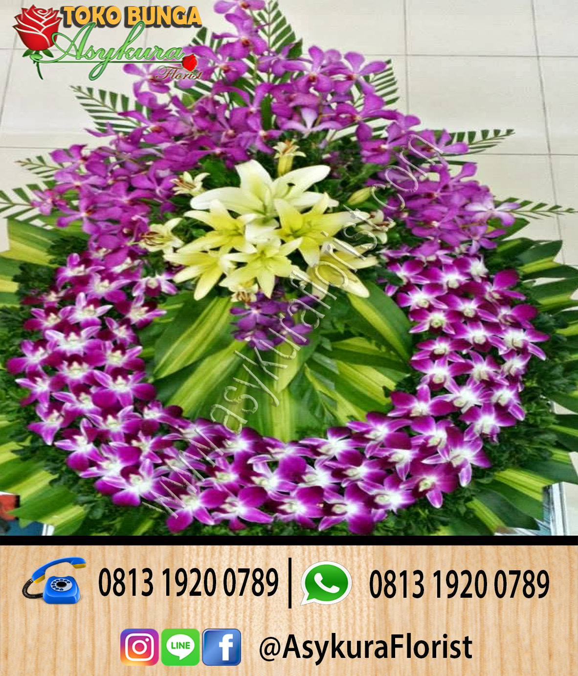 TOKO BUNGA CIBUBUR: BUNGA KRANS DUKA | Toko Bunga Bekasi