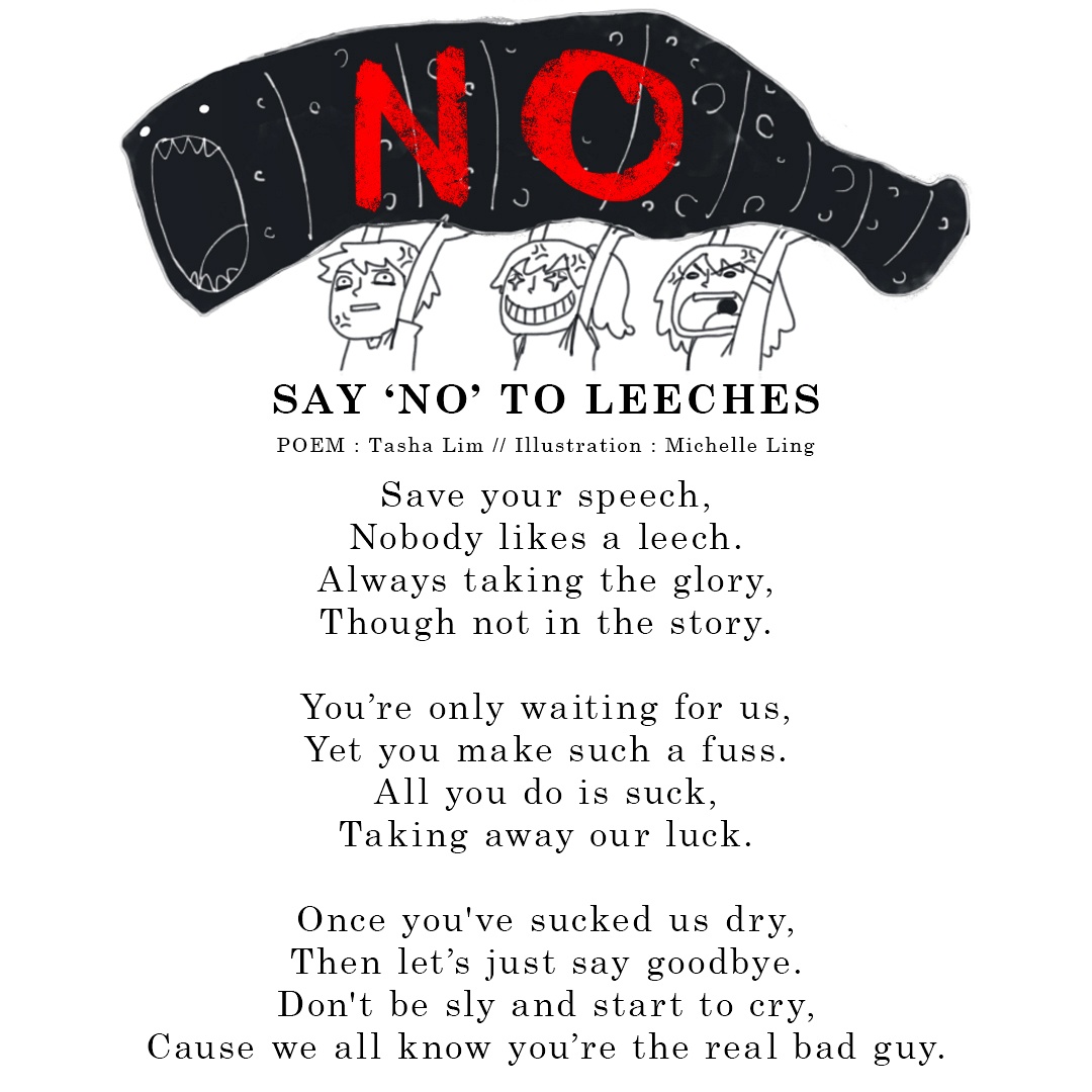 Poem #40: Say 'NO' To Leeches