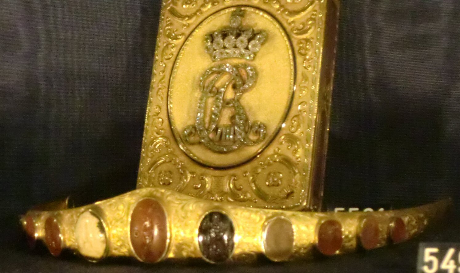 Marie Poutine's Jewels & Royals: Gold Tiaras Evoke the Ancient Past