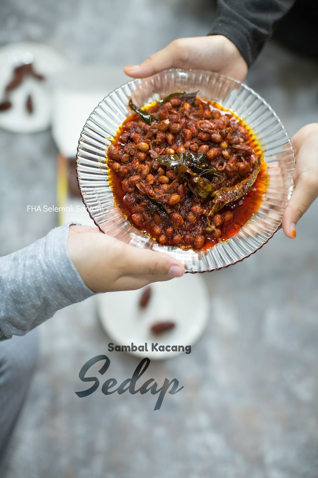 SAMBAL KACANG SEDAP .. Iftar hari ke-19 Ramadhan 2017 - FHA Selemak Santan